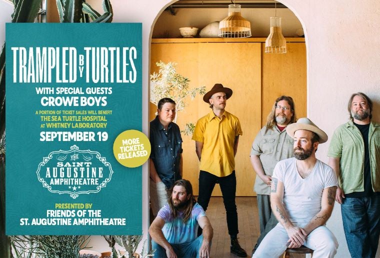 Trampled by Turtles with special guests Crowe Boys | Sing Out Loud